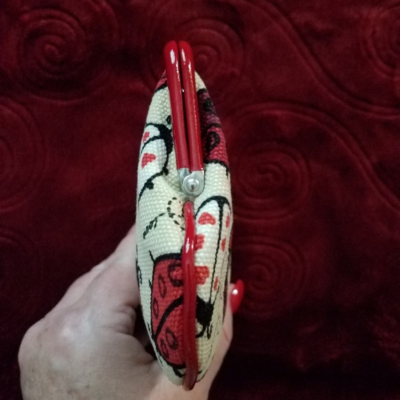 Brighton | Bags | Brighton Ladybug Kissstyle Canvas Crossbody | Poshmark